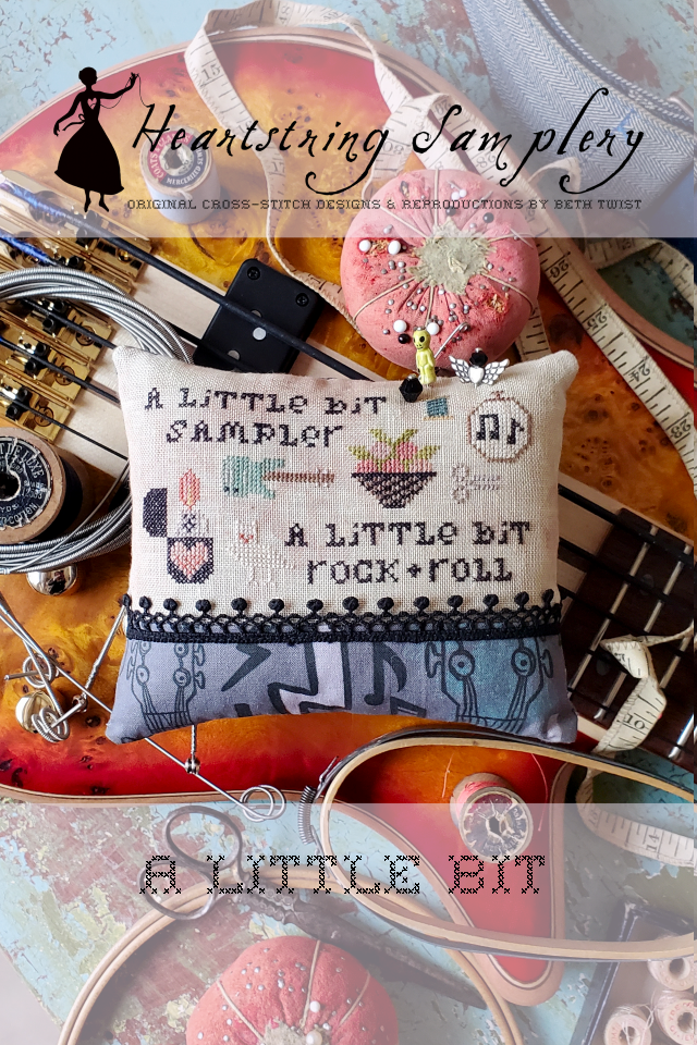 PREORDER: A Little Bit by Heartstring Samplery – Stitchwork Design Co
