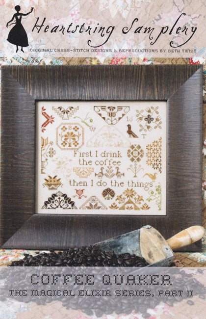 Coffee Quaker by Heartstring Samplery – Stitchwork Design Co