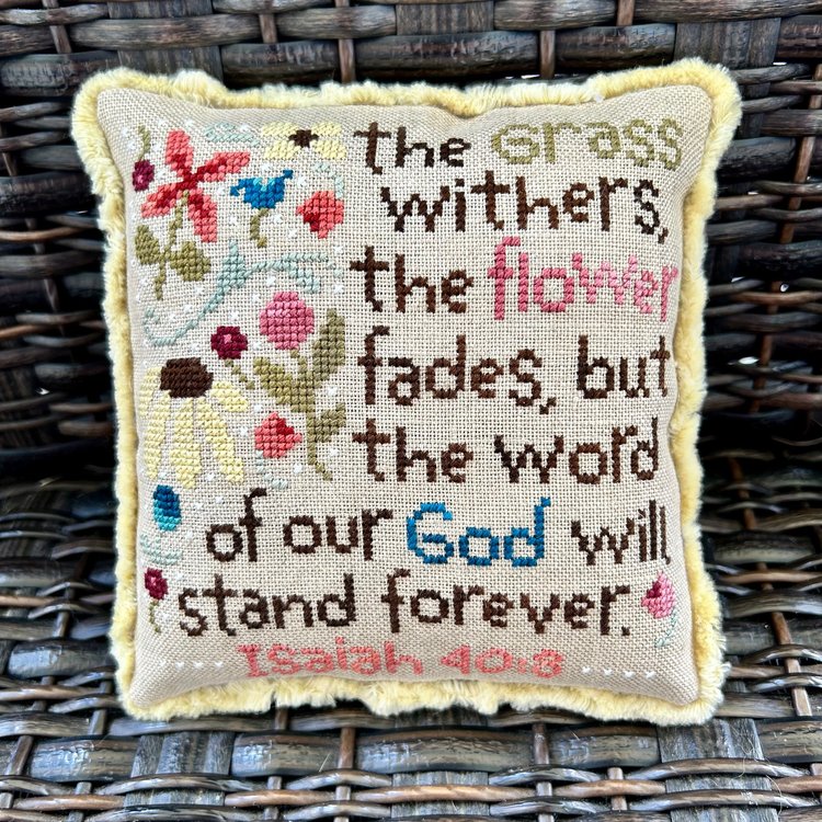 The Flower Fades by Sweet Wing Studio – Stitchwork Design Co